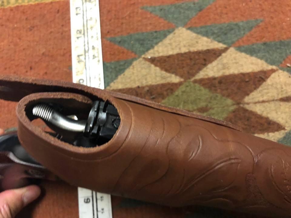 Ruger Blackhawk 7 1/2" 44/45 Cal Thumb Break Leather Field Holster ...