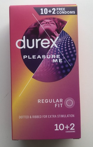 Durex Pleasure Me 10 Condoms Ribbed & Dotted For Extra Stimulation ...