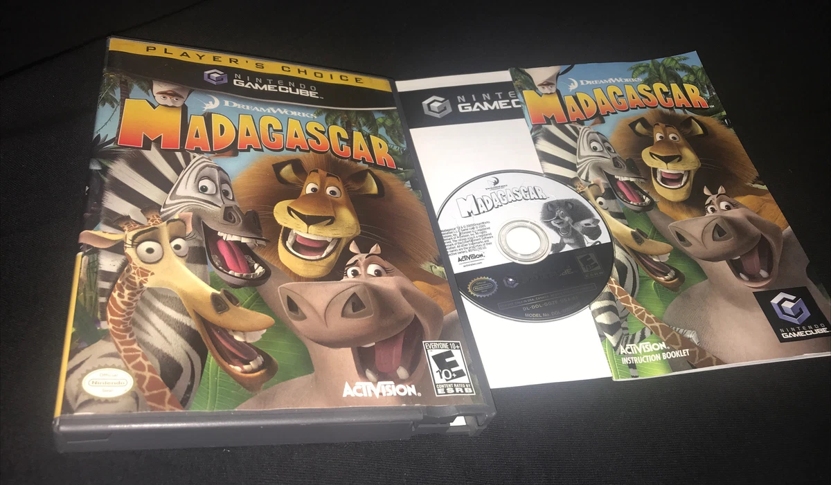 Madagascar Gamecube Disc