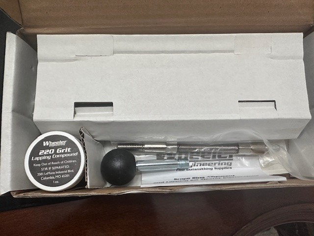 Wheeler 34mm Scope Ring Alignment & Lapping Kit NEW IN BOX | eBay