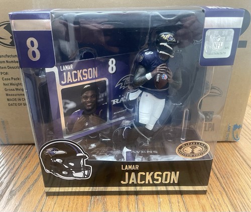 Lamar Jackson Baltimore Ravens NFL Mcfarlane Legacy Chase Figure | eBay
