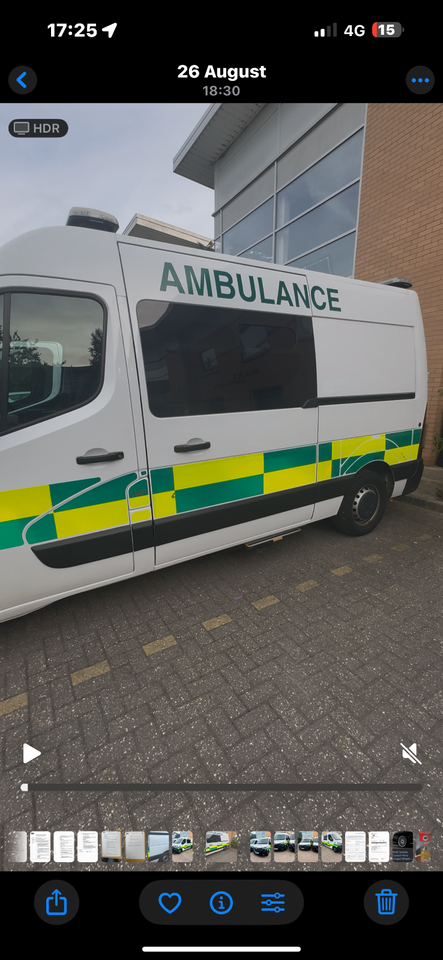 Secure Ambulance, Cell Ambulance, Cage | eBay UK