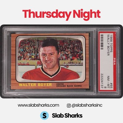 1966 TOPPS #55 WALTER BOYER RC ROOKIE NM-MT PSA 8 *SET BREAK* | eBay