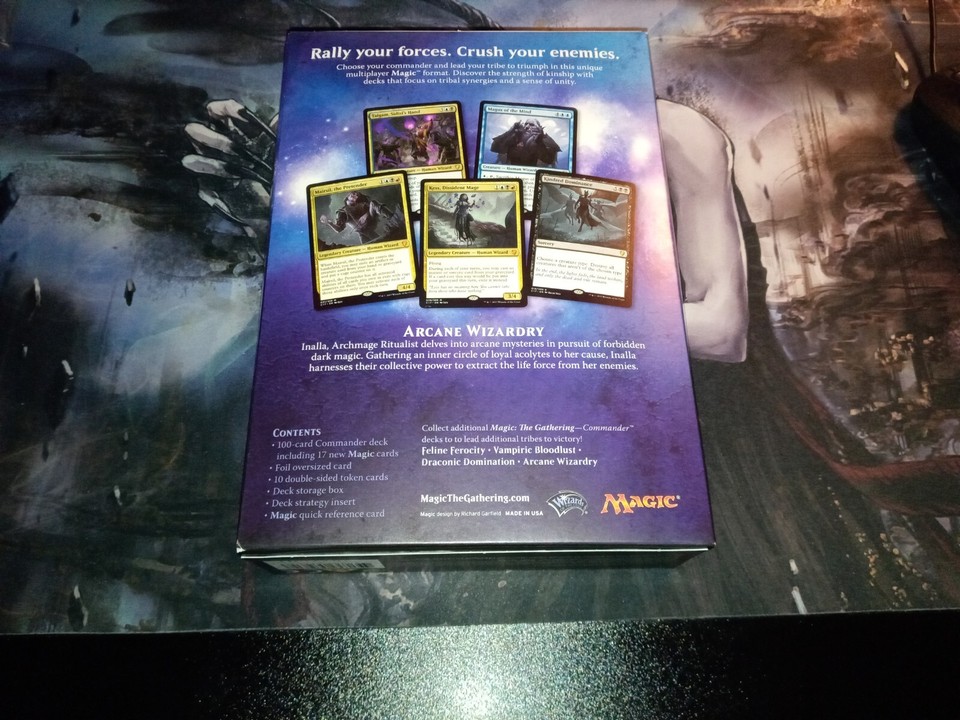 MTG 1x Arcane Wizardry 2017 Commander Deck Brand New | eBay