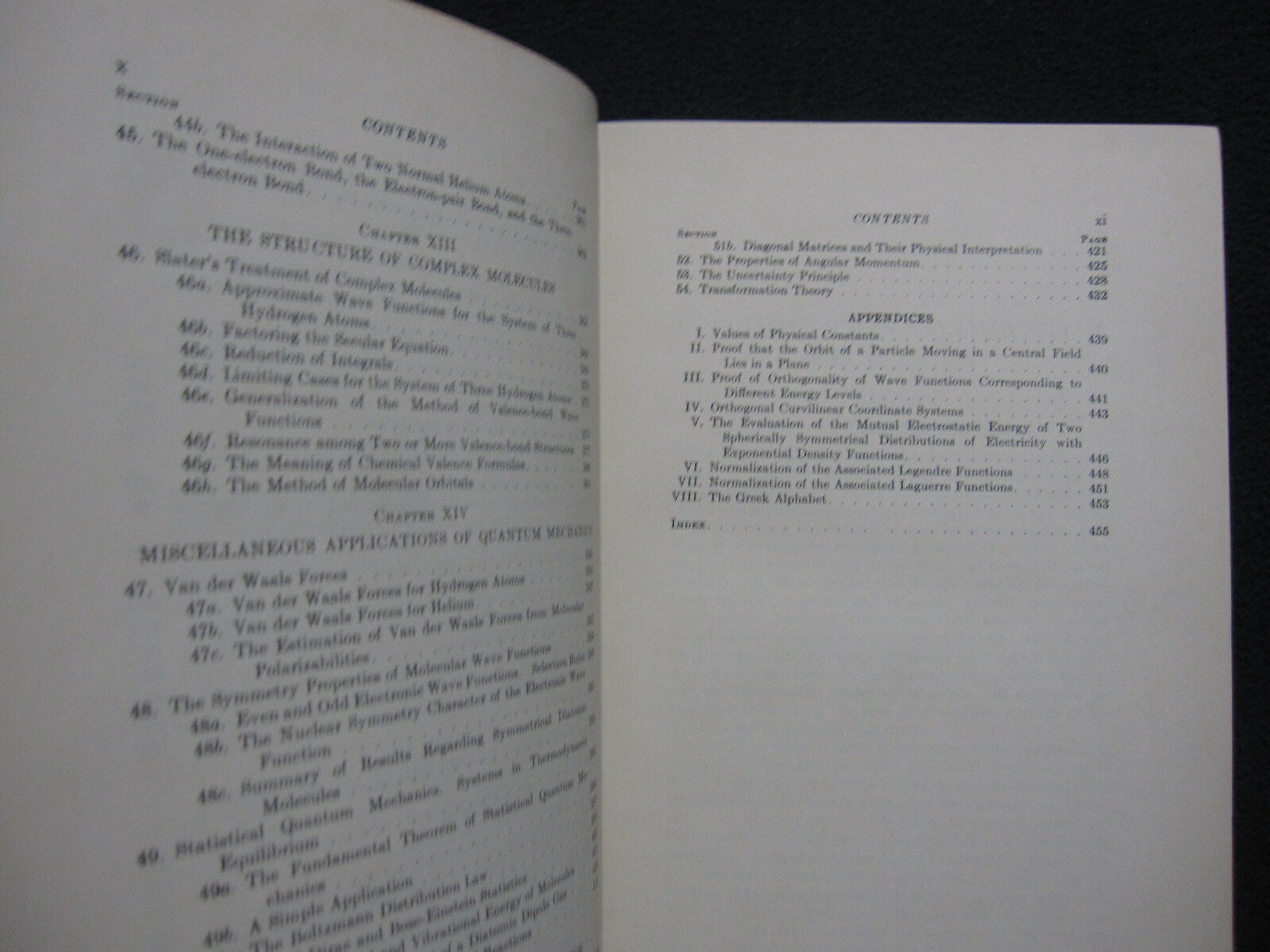 Introduction to Quantum Mechanics by Pauling, Linus; Wilson, E.Bright ...