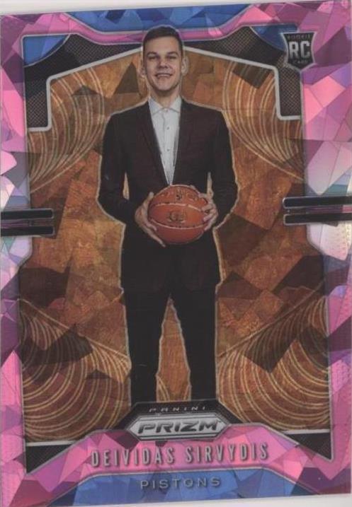 2019-20 Panini Prizm - Rookie Deividas Sirvydis #298 Pink Ice Prizm (RC ...