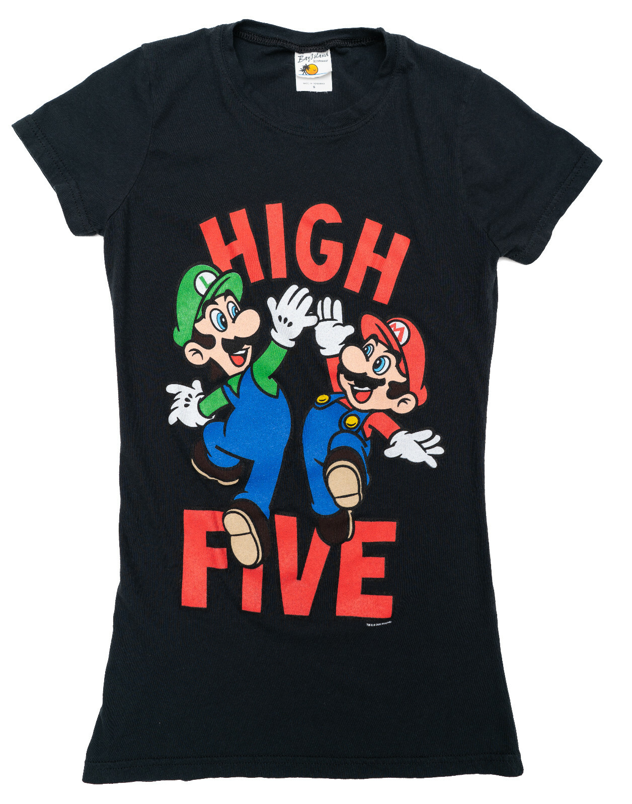 Super Mario & Luigi Brothers Nintendo High Five Black… - Gem