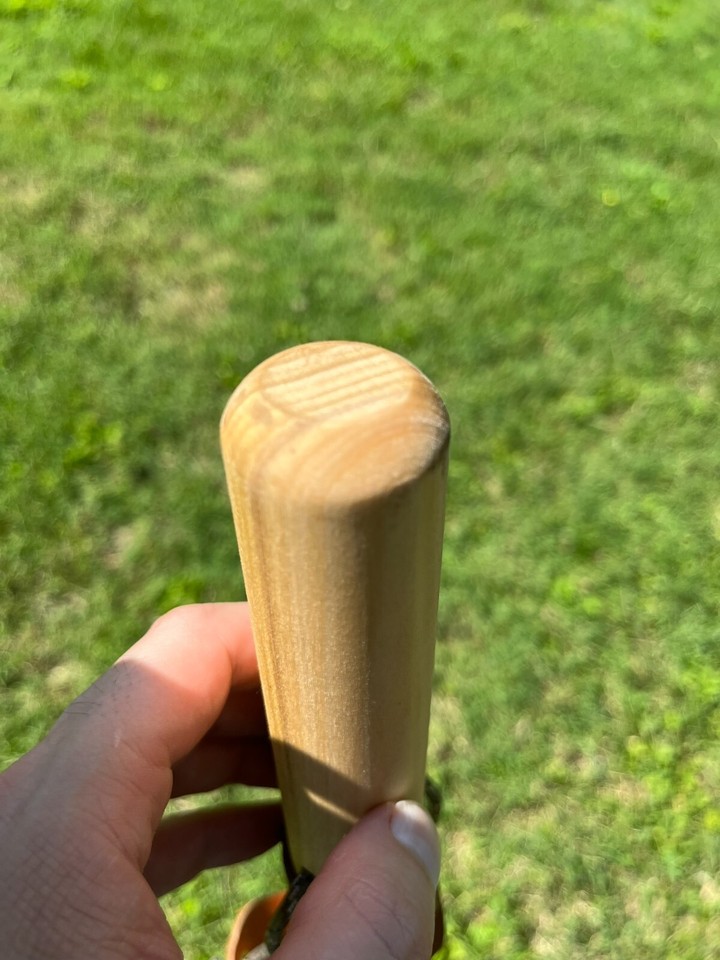 Owl Natural Earth Tones Poplar Wood Walking Stick Hiking Staff | eBay