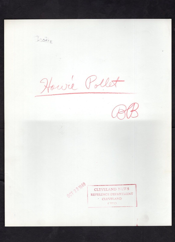 Howie Pollet & Butch Yatkeman 1946 World Series Press Photo St. Louis ...