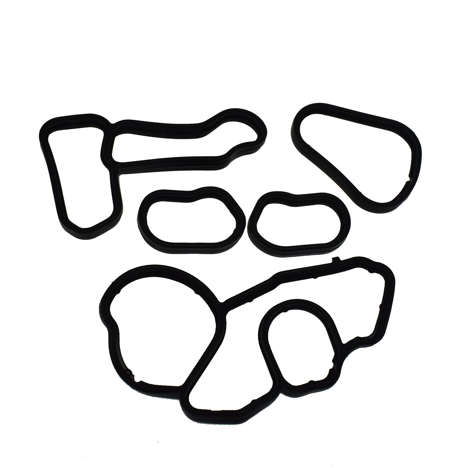 11427625484 Oil Cooler Gaskets Set of 5 For BMW 1er 3er F20 F21 F30 F31 ...
