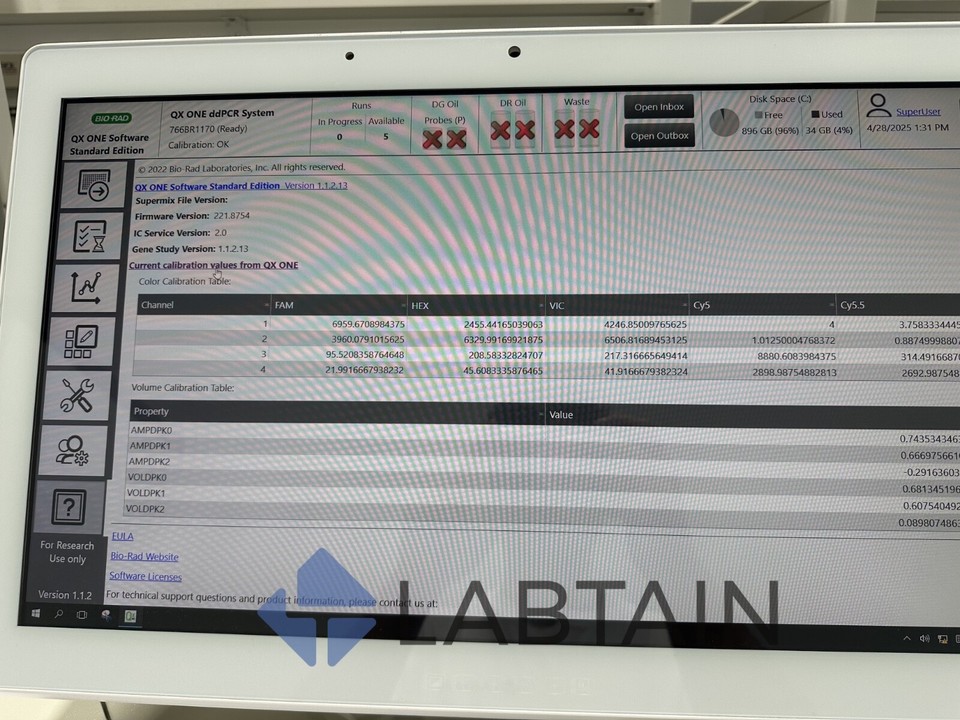 Bio-Rad QX ONE Droplet Digital PCR System ddPCR | Manufactured 2021 | Used | eBay