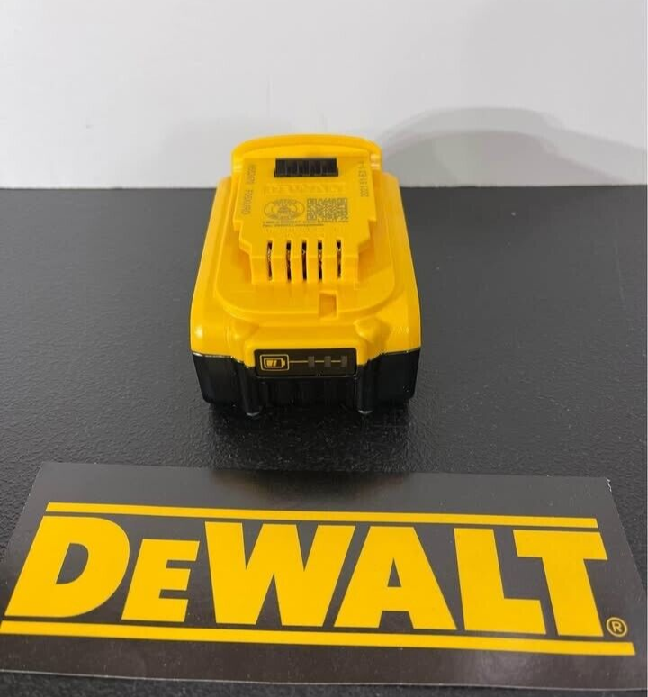 Genuine DEWALT DCB205 20V MAX XR Premium Li-ion 5.0Ah Battery w/ Fuel ...