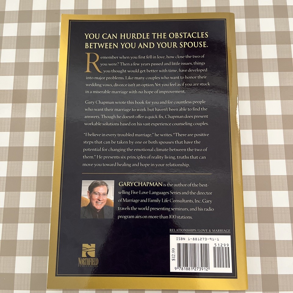 Loving Solutions: Overcoming Barriers in Your Marriage by Gary Chapman ...