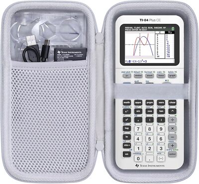 Texas Instruments TI-84 plus CE Graphing Calculator HARD CASE ONLY ...