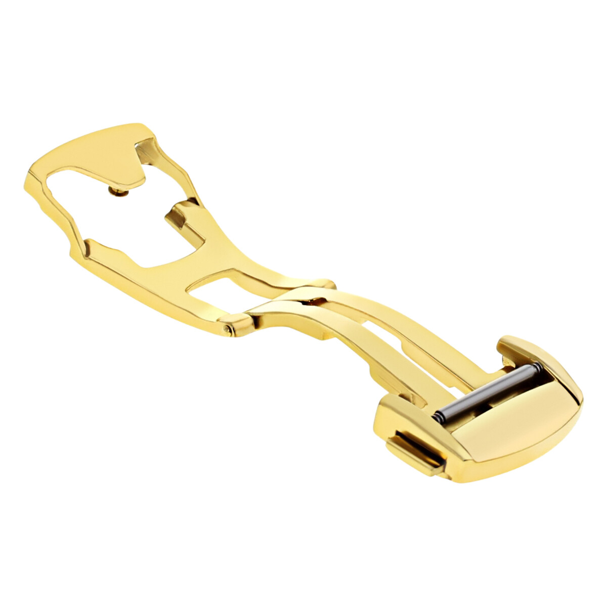 16MM WATCH STRAP BAND CLASP LEATHER FOR OMEGA SPEEDMASTER SEAMASTER ...