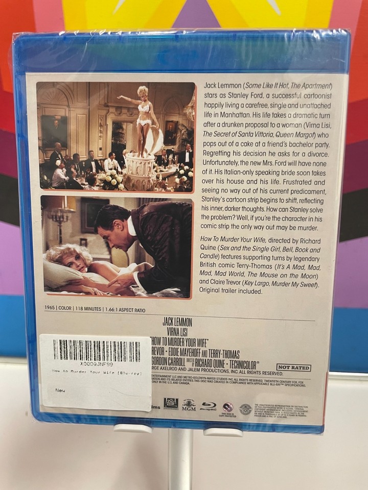 How to Murder Your Wife Blu-Ray - BRAND NEW / SEALED - Olive Films ...