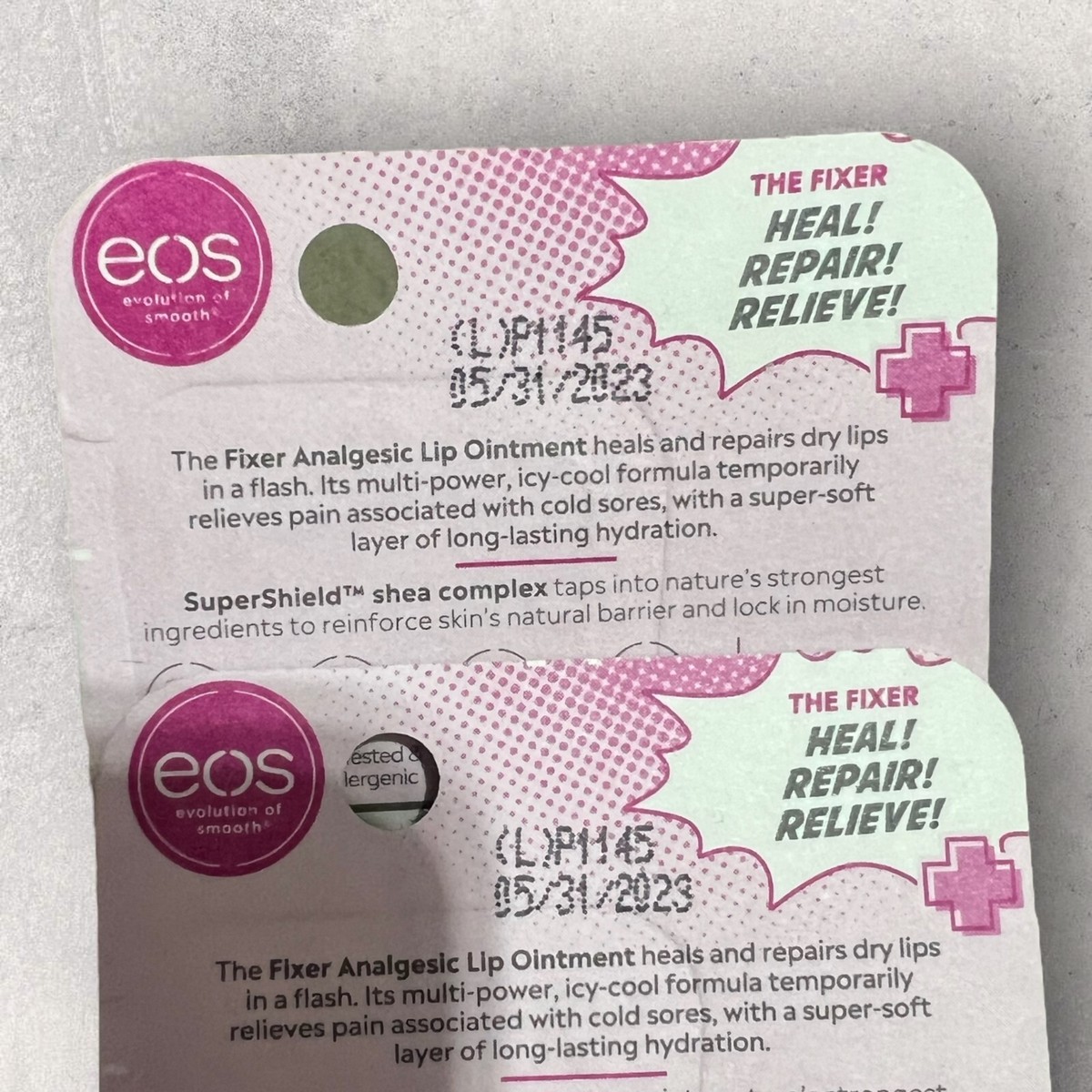 Eos Medicated Lip Balm Tangerine Exp 102015 Factory