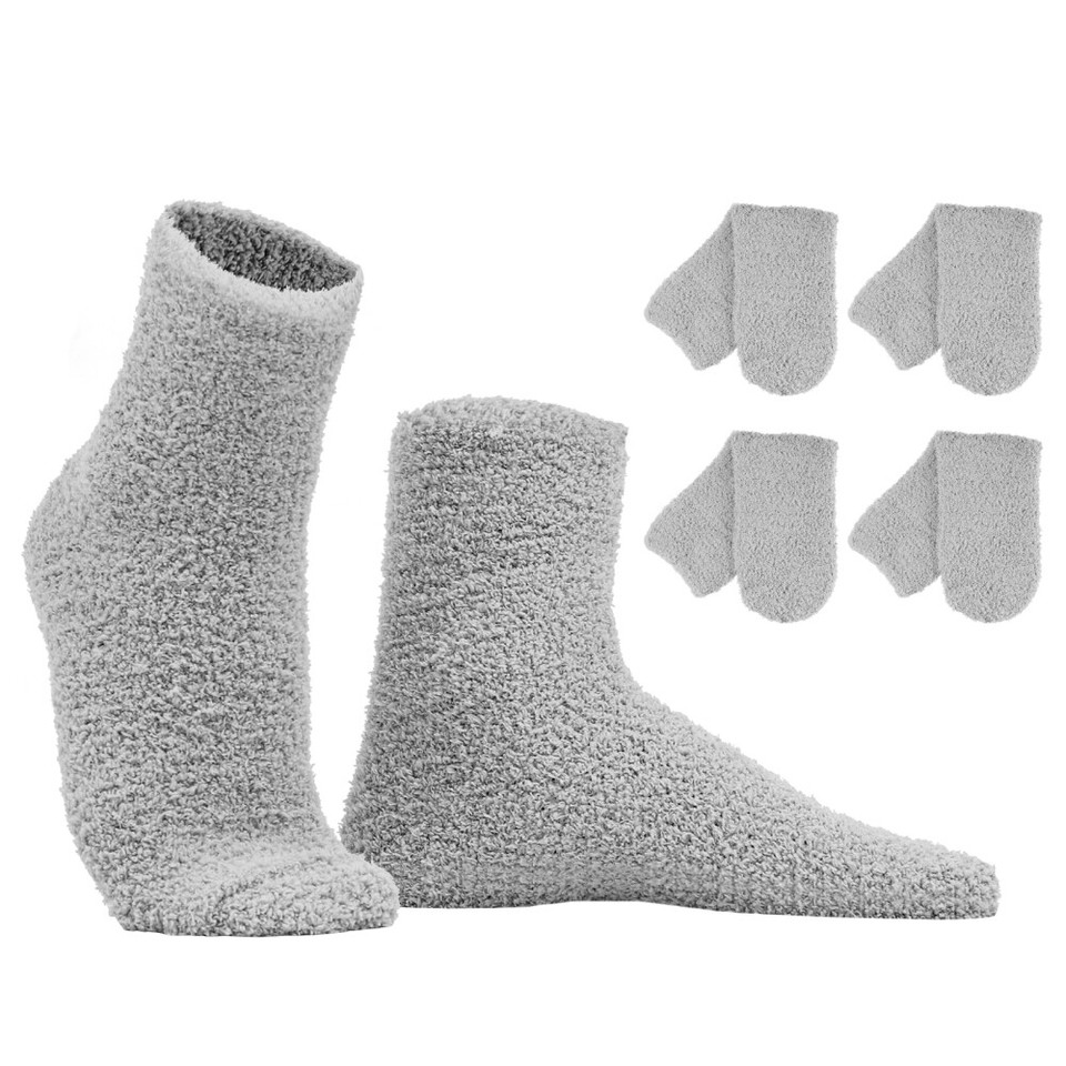 3 Pairs Sleeping Socks Comfortable Winter Socks Warm Stocking for ...