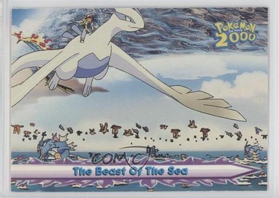 2000 Topps Pokemon The Movie 2000 Lugia The Beast Of The Sea #66 10cj ...