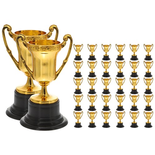 32 Pcs Mini Trophy Toy Child Game Trophies Miniature for Kids | eBay