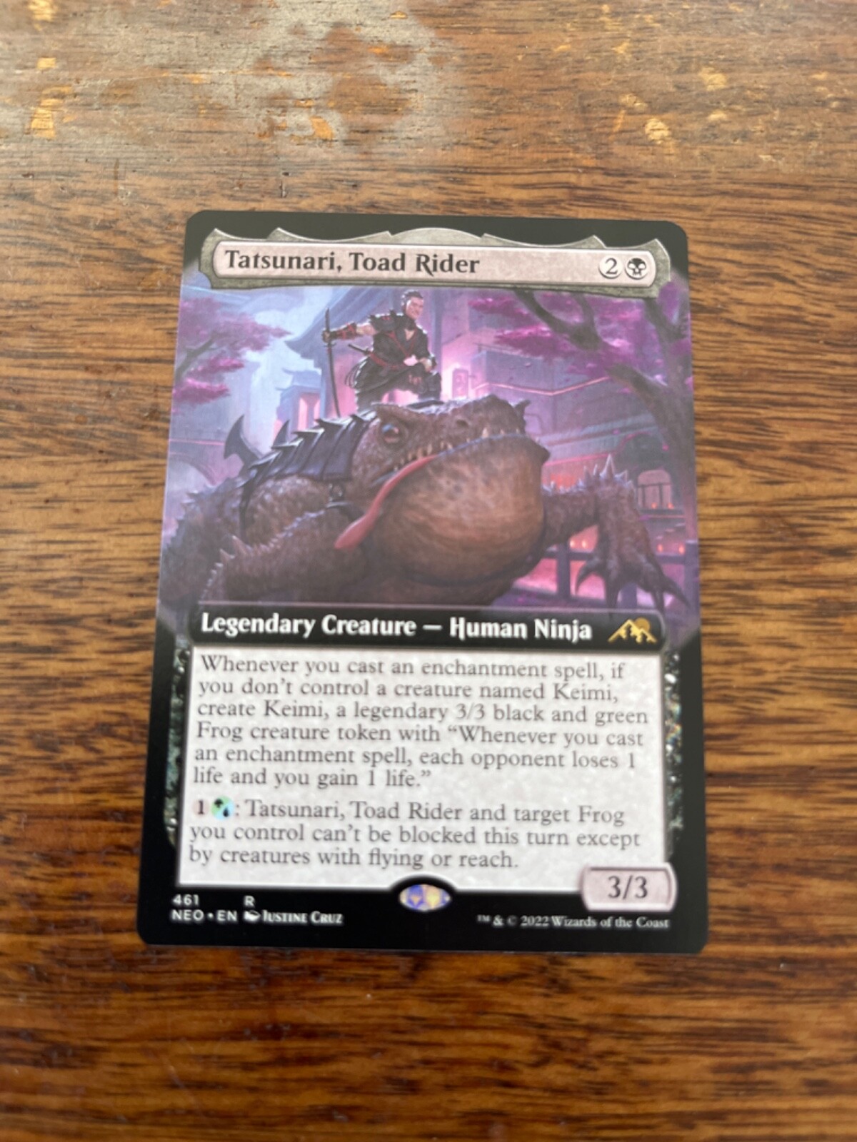 MTG Trading Card-Tatsunari, Toad Rider (Extended) | eBay Australia