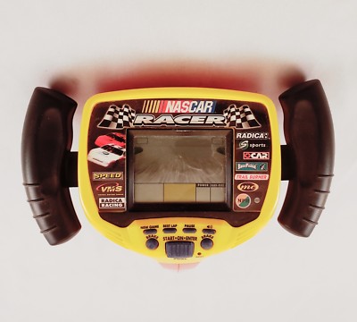 NASCAR Racer 1998 Handheld Electronic Car Racing Video Game Battery ...