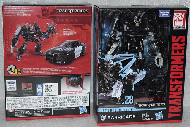 Transformers Studio Series 28 Deluxe Class Barricade Action Figure New ...