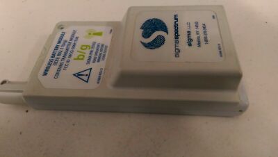 Baxter Sigma Spectrum b/g Wireless Battery Module 35162 POWERS ON | eBay