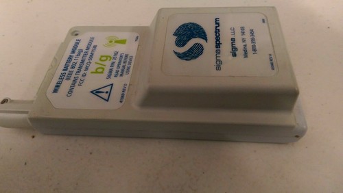 Baxter Sigma Spectrum b/g Wireless Battery Module 35162 POWERS ON | eBay