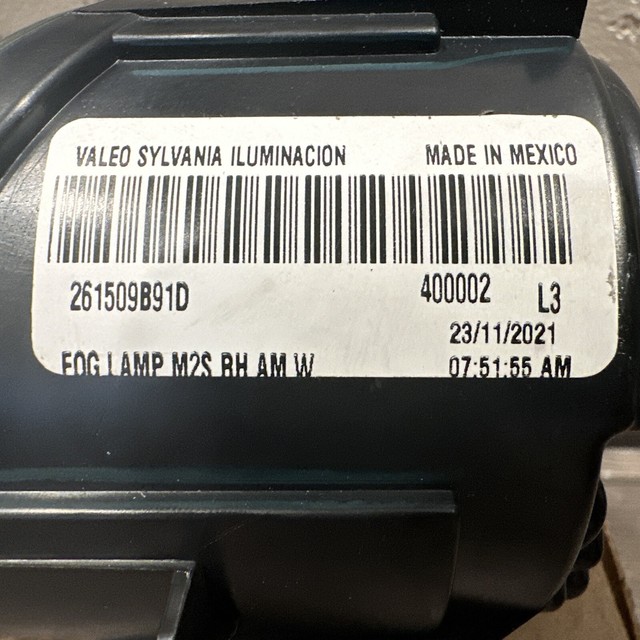 2015 Nissan Altima Fog Light Lamp Right Passenger Side 261509B91D OEM ...