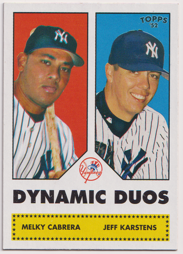 2006 Topps '52 Dynamic Duos #DD14 Melky Cabrera/Jeff Karstens New York ...