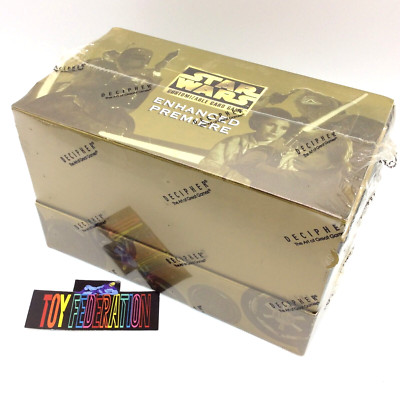 Decipher CCG Star Wars Customizable Card Game Enhanced Premiere Sealed ...
