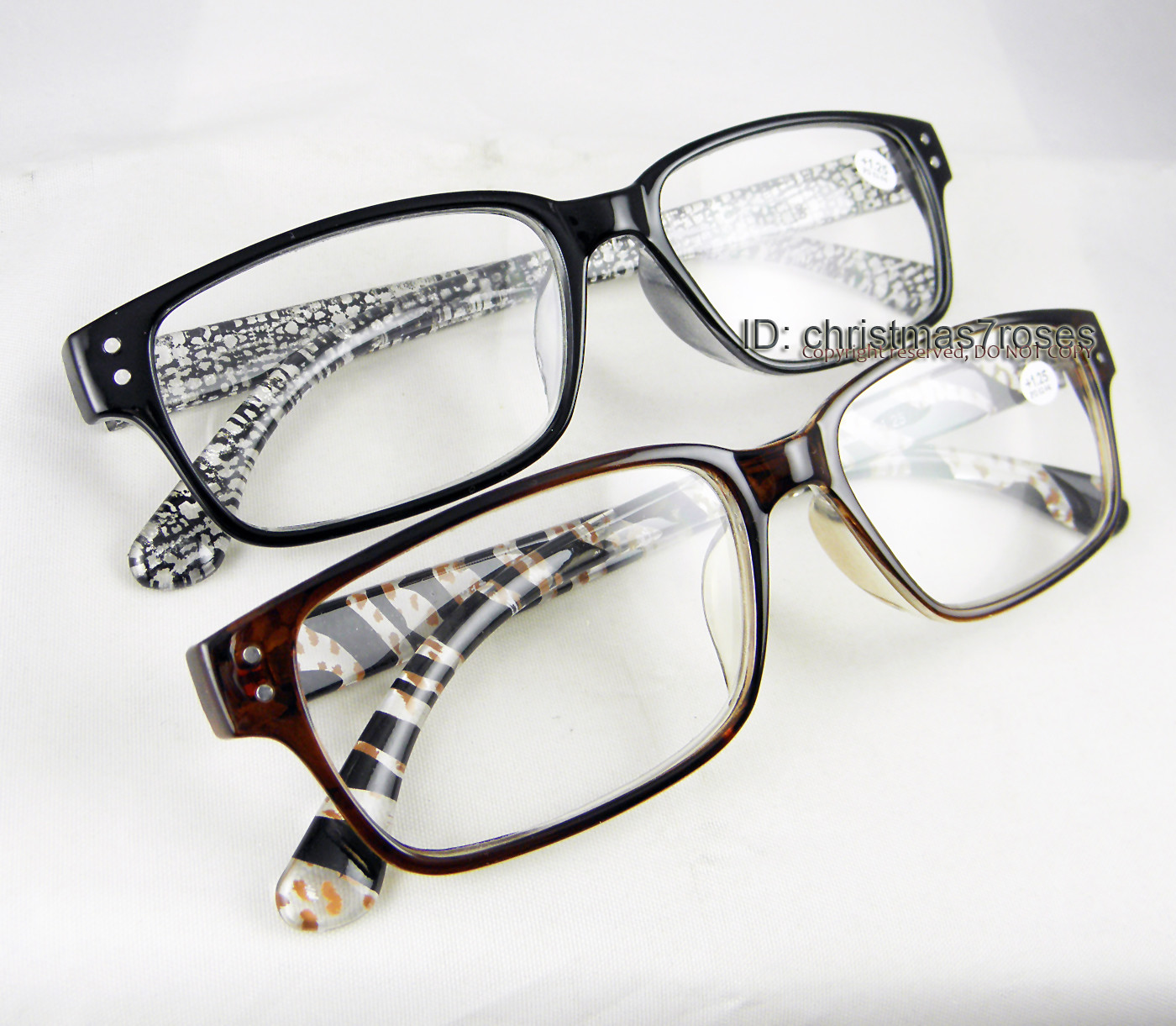 PACK 2 pairs-Men Women Reading glasses 52-17-140 plastic reader 2 3 w ...