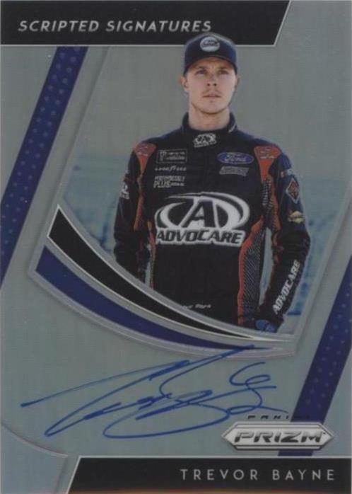 2019 Panini Prizm - Scripted Signatures Trevor Bayne #SS-TB (AU) for ...
