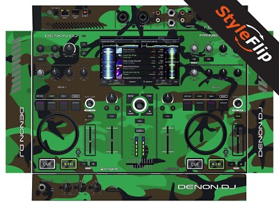Denon Prime Go Skin | Camo Green | Protective Decal | StyleFlip Skins ...