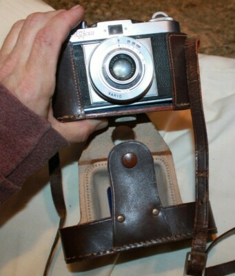 Vintage Wirgin Edinex Camera in leather case 35mm Vario Lens | eBay