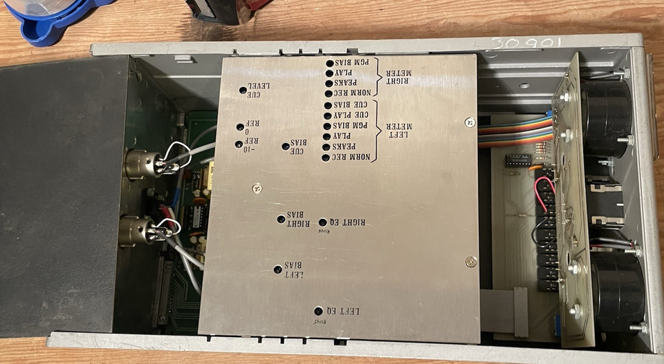 ITC Series 99B NAB cart machine record electronics 2-channel deck ...