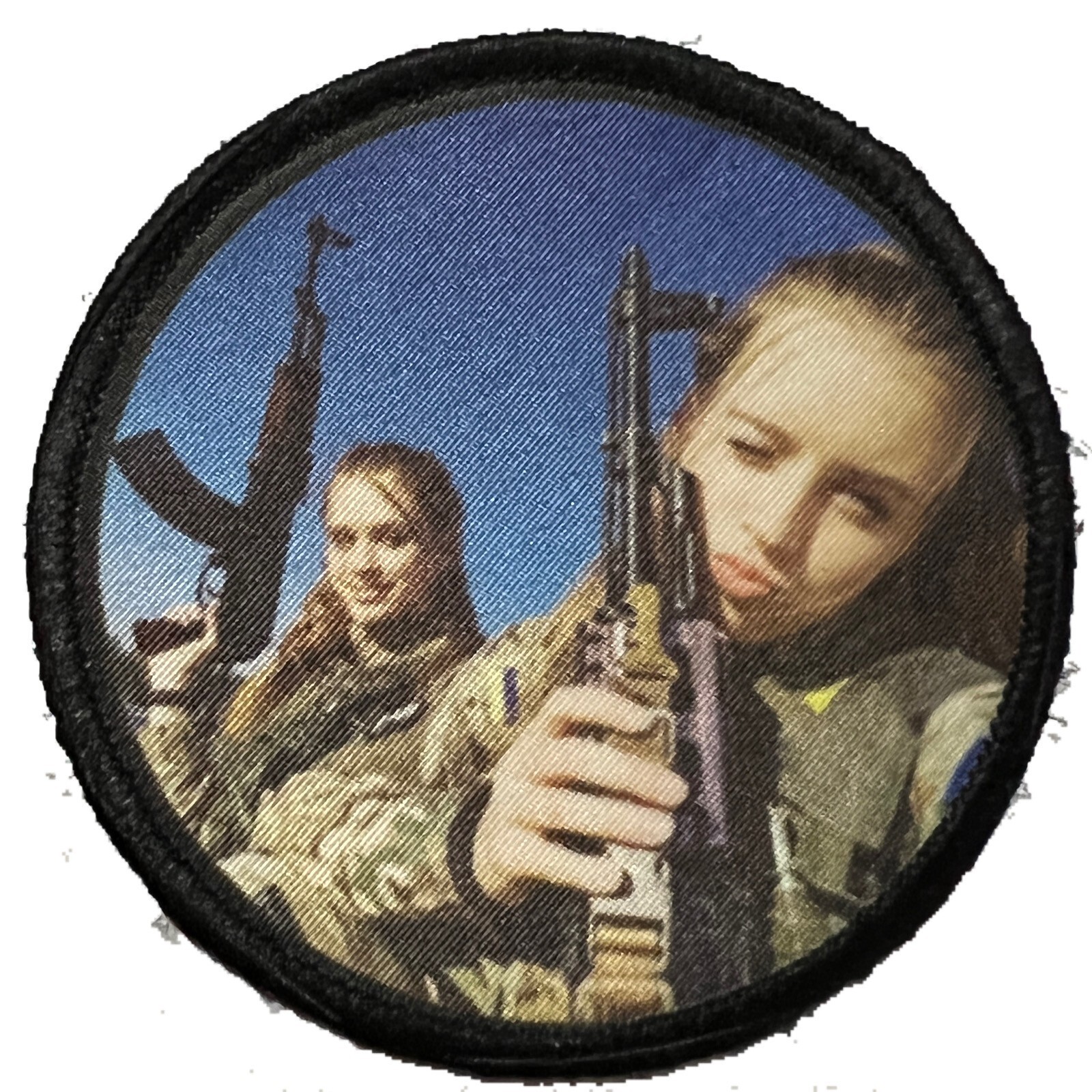 3" Female Ukrainian Soldiers Ukraine Morale Patch ARMY Snake Island ...