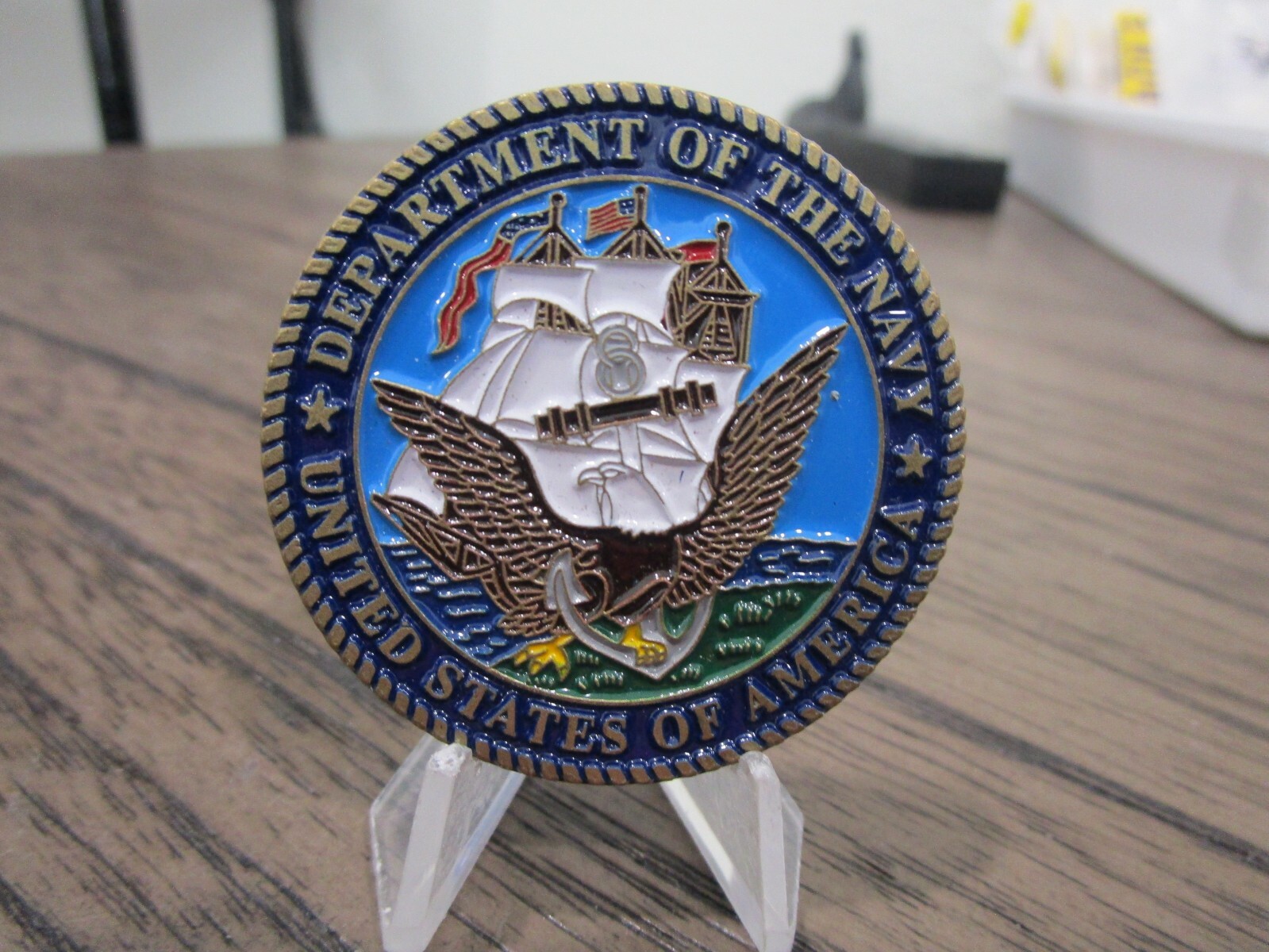 Office of United States Navy Information Commanders Challenge Coin ...