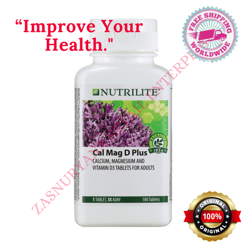 Cal Mag D Plus 180 tab Supplement For Stronger and Health Bone Free ...