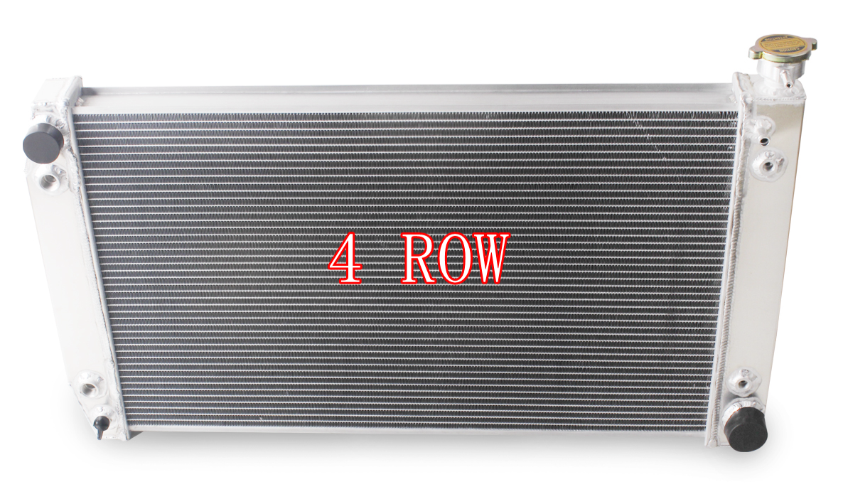 4 Row 28" Core Radiator 1988-1995 Chevy GMC C/K 1500/2500/3500 Suburban ...