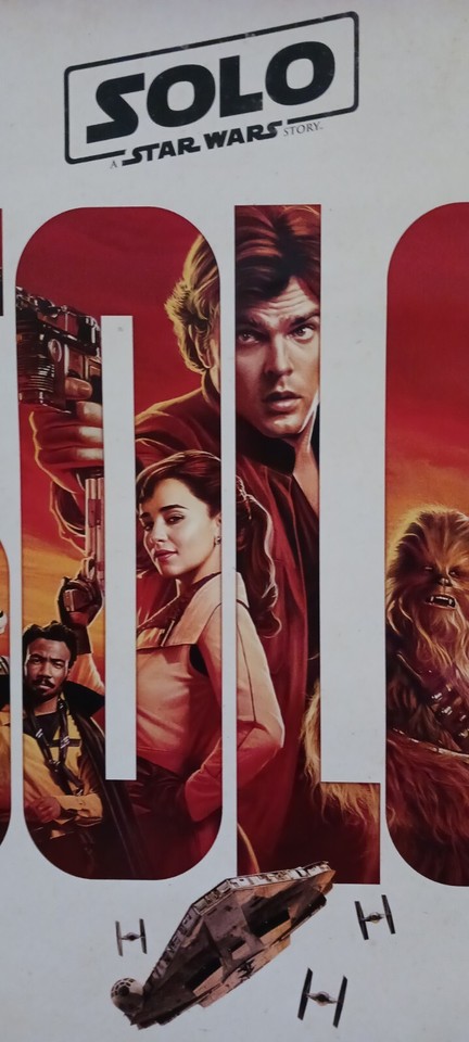 SOLO Movie Poster 27x40 D/S | eBay