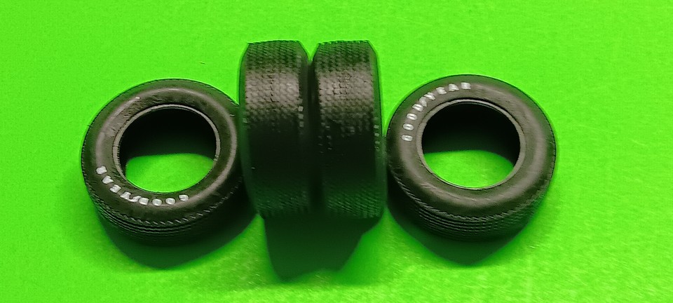 Goodyear Tires 70 1970 Chevelle SS 454 1/25 AMT Rallye Rim Wheel Annual ...