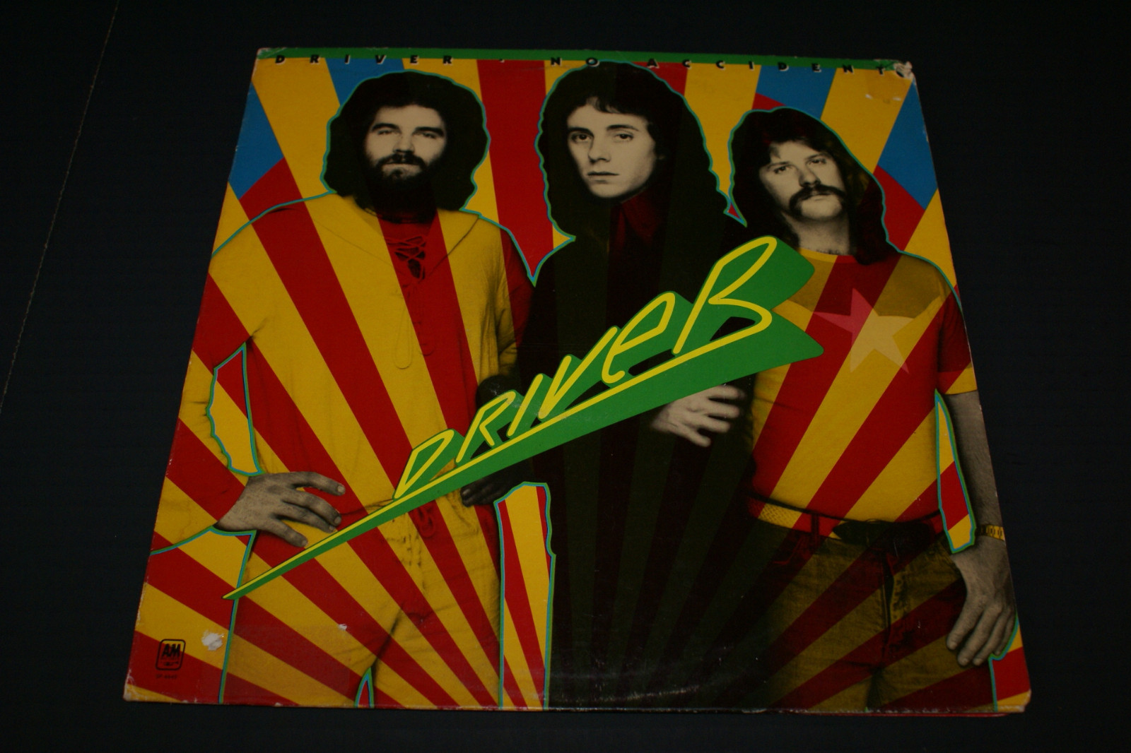 Rock Promo LP RECORD DRIVER No Accident on A&M (Promo) RARE OUT OF ...