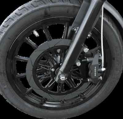 SM Black 13 Radial Fr Brake Caliper Mount Pair Heritage Classic S 114 ...