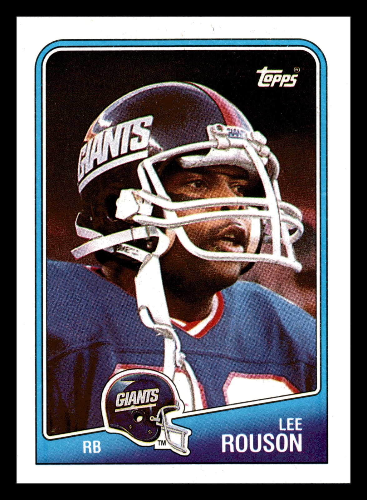 1988 Topps Lee Rouson #274 New York Giants Mint | eBay