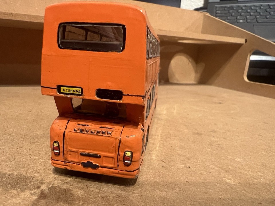 Scratch-built 1/76 Scale Greater Manchester Buses Leyland Atlantean ...