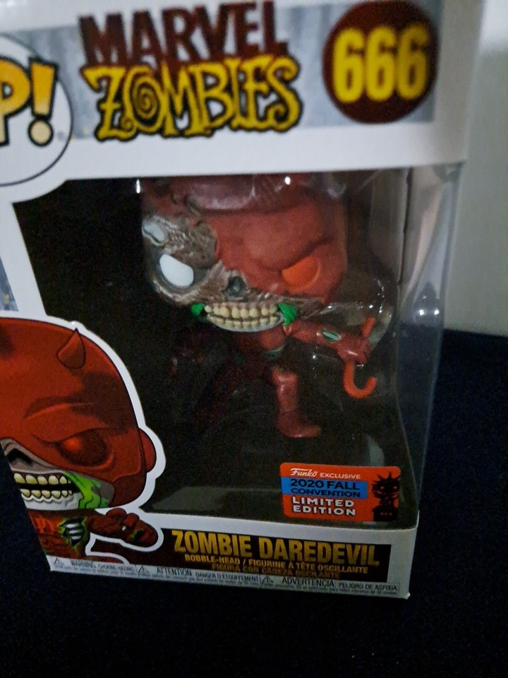 Funko Pop Marvel Zombies Zombie Daredevil 666 | eBay