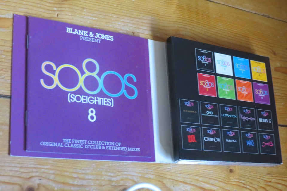 3 CD SO80s 8 - 80s 12" mixes - The Cure/Ultravox/Bryan Ferry/George ...