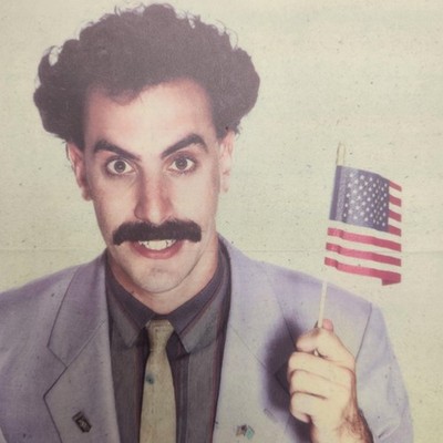 Borat Movie Promotional Bumper Sticker Decal Cultural Learnings ...